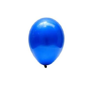 10 Pcs Balon Doff Biru Tua 12 inch / Balon Tebal Biru Tua isi 10 pc ...