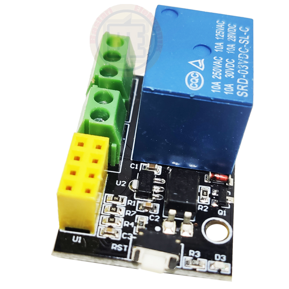 SMART MODULE RELAY 1Ch WIFI ESP8266 ESP-01S WIFI RELAY MODULE 5V IOT ...