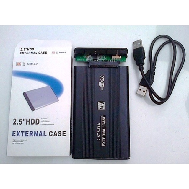 CASING HARDISK EKSTERNAL 2.5 LAPTOP ORIGINAL HDD SATA ENCLOSURE USB 2.0 - CASE HARDDISK INTERNAL ...