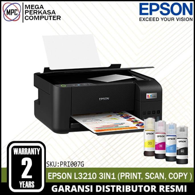 Printer Epson L3210 All In One - Print Scan Copy Pengganti Epson L3110 ...