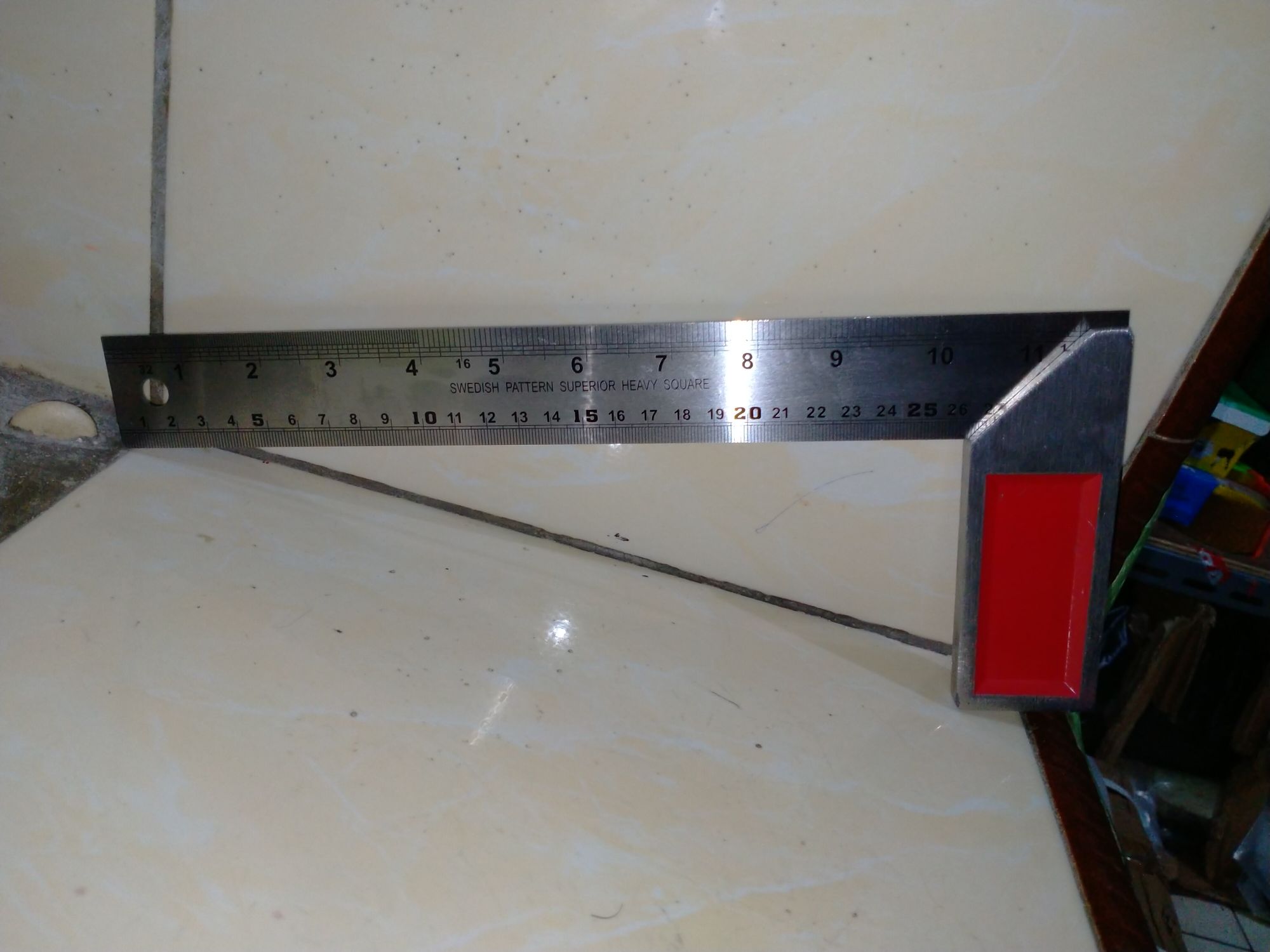 meteran siku sikon ukur tebal 12" | Lazada Indonesia