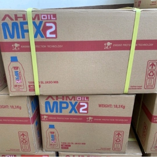 Oli MPX 2 10W-30 800ML - MPX2 Botol Baru Harga 1 Karton isi 24 Botol ...