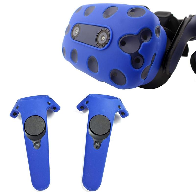 For Htc Vive Pro Vr Virtual Reality Headset Silicone Rubber Vr Glasses ...