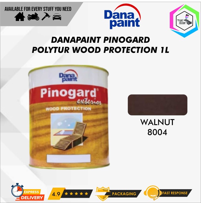 Politur Pinogard Cat Kayu Wood Paint Exterior 1 Liter - ALL COLOUR ...