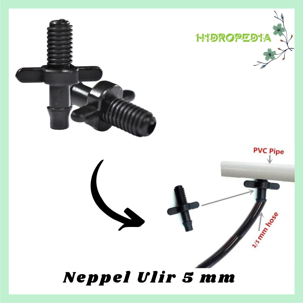 Nepel Ulir 5mm - Alat Fertigasi Hidroponik Berkualitas Hidropedia ...