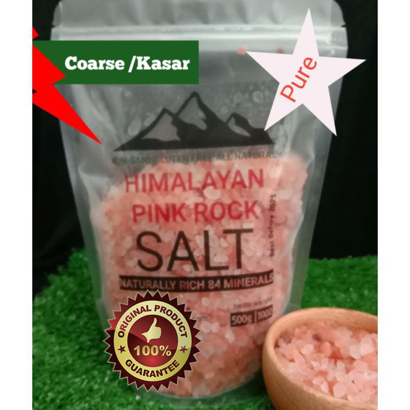 Garam Himalaya Kasar 500g Kristal Premium / Ibnu Sina Salt Original ...
