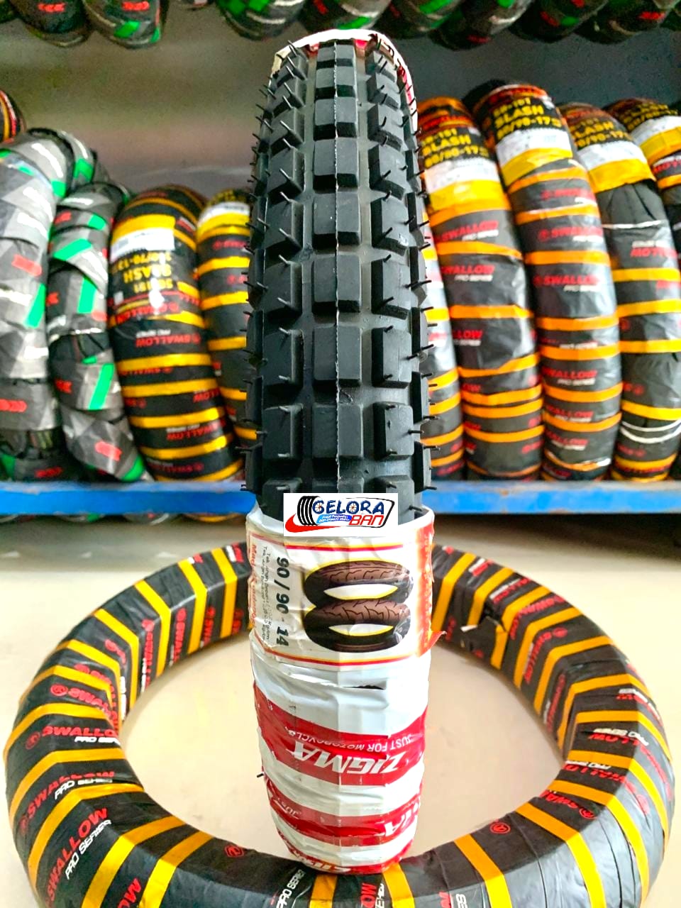 Ban Trail Zigma 90/90-14 Ring 14 ban 90/90-14 ban 90/90-14 ban matic ...