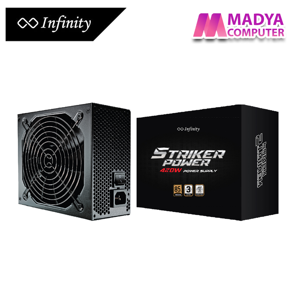 PSU Infinity Striker Power 420 Watt 85+ Bronze - Power Supply | Lazada ...