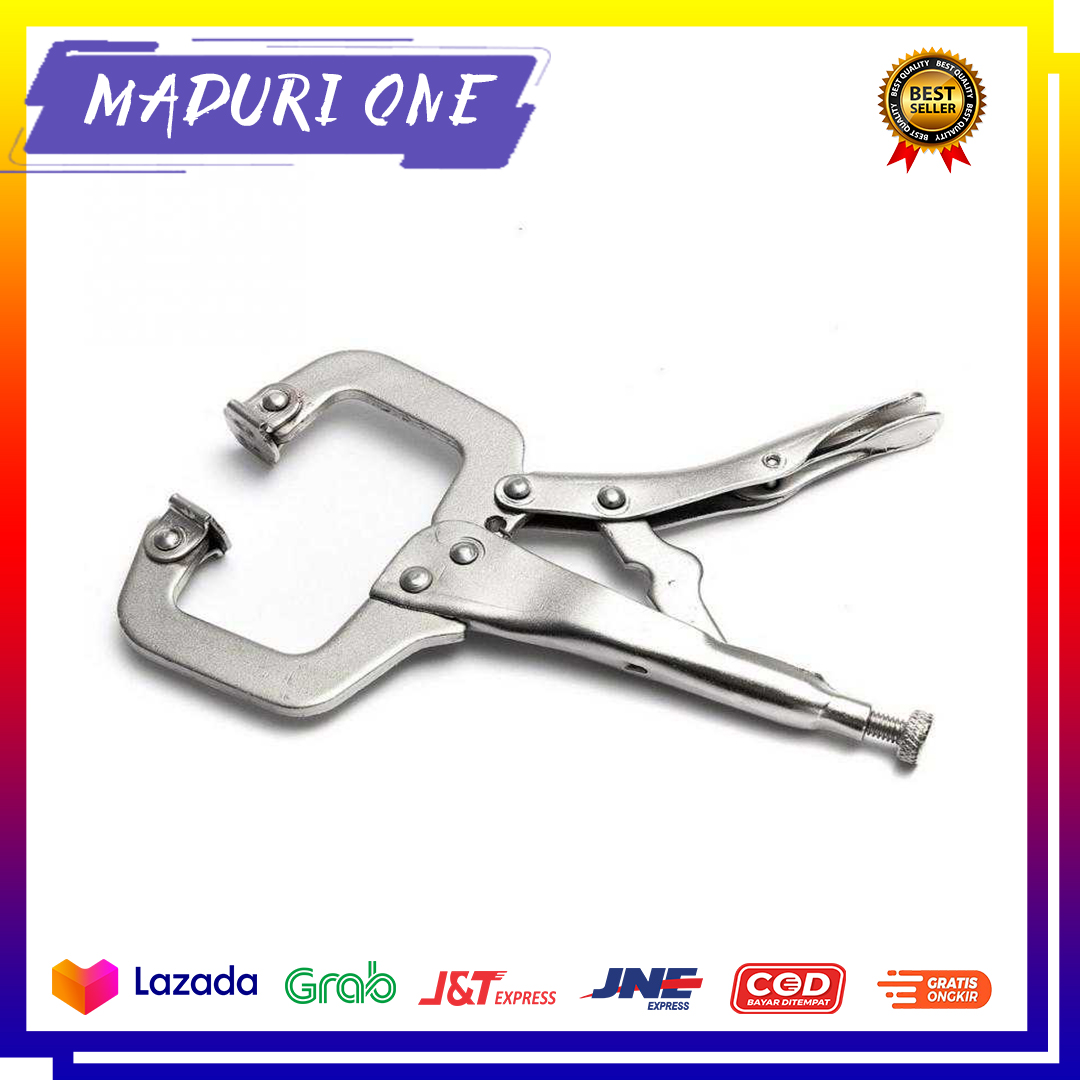 Tang Jepit Bentuk C Grip pengunci | Lazada Indonesia