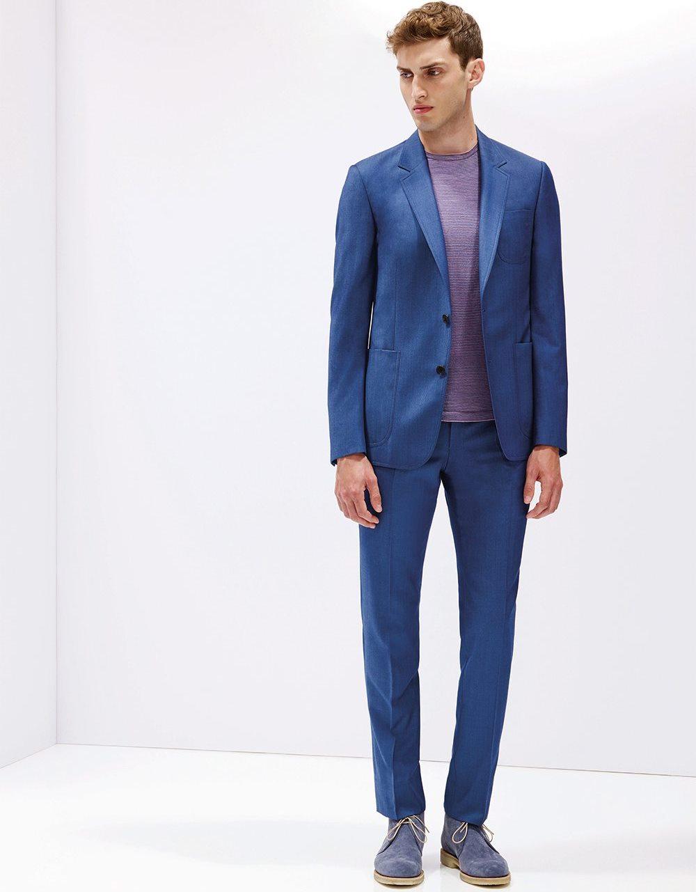 Setelan Jas Pria - Jas Semi Formal Patch Pocket - Jas Kerja - Jas Party ...