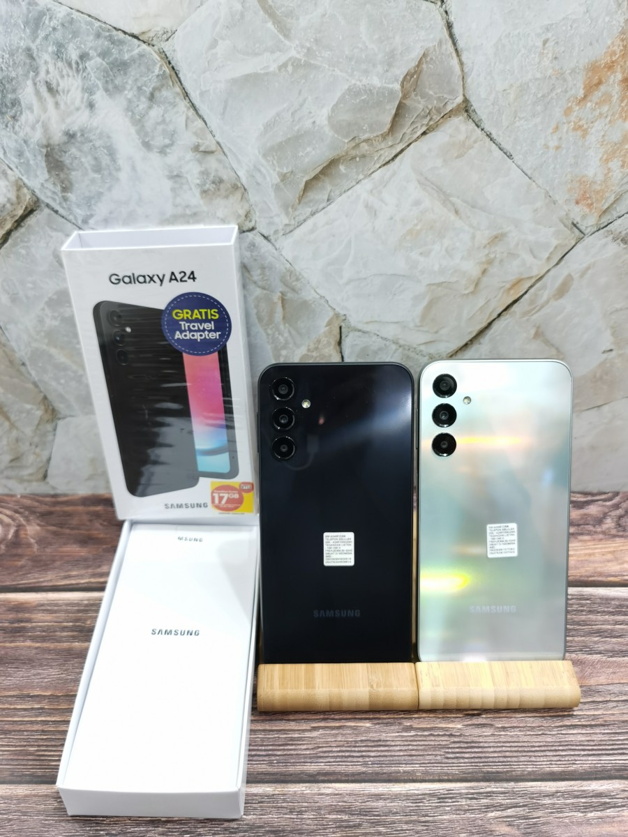 SAMSUNG A24 - 8/128 - FULLSET FREE GIFF | Lazada Indonesia