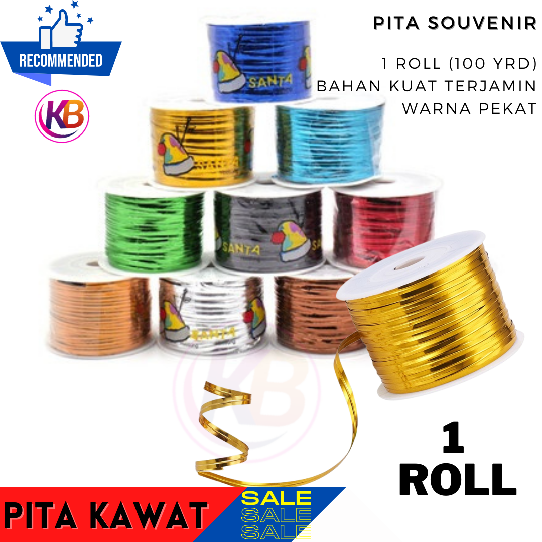 Pita Kawat - Pita Kawat Souvenir - Tali Kawat 1 Roll (100yrd) - Bisa ...