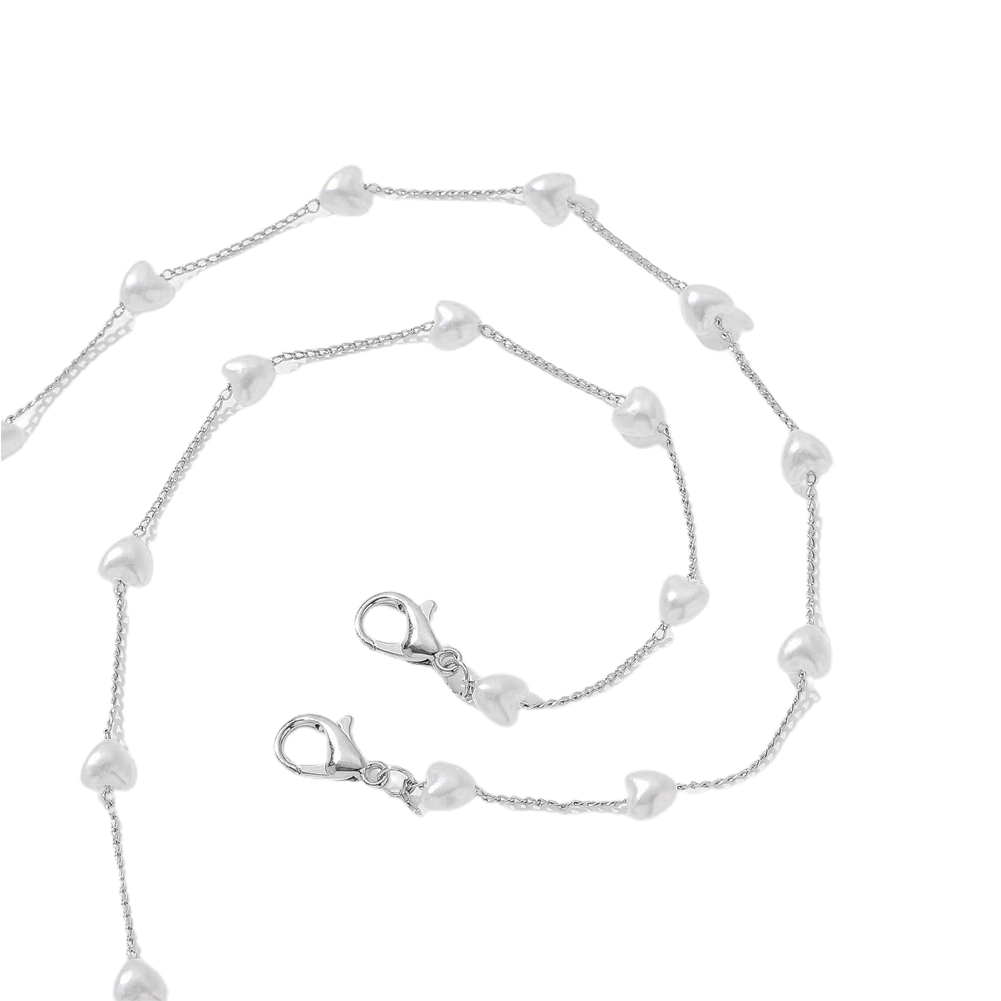 Queenki สไตล์หน้ากากแบบพกพา Chain สร้อยคอสายคล้องคอความปลอดภัย Facemask ...