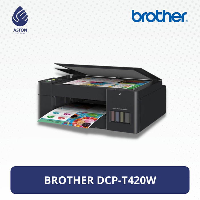 Printer Brother DCP-T420W WiFi Print-Scan-Copy || BTD60BK D60BK BT5000 ...