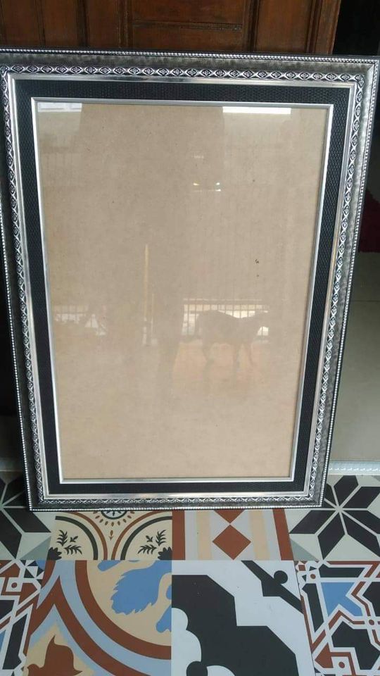 bingkai frame figura foto 10 R warna gold & silver | Lazada Indonesia