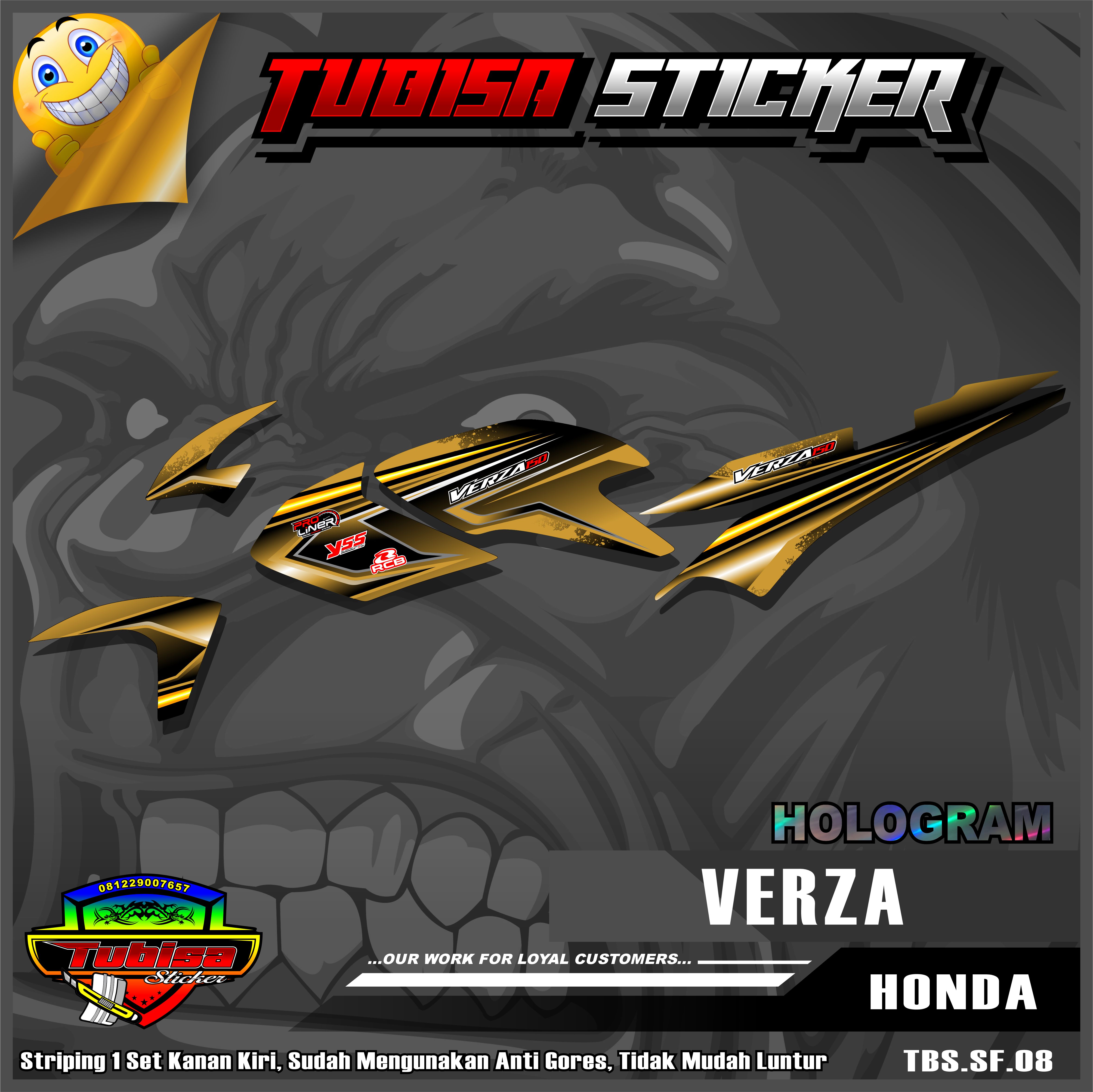 Stiker Striping Motor Verza - Stiker Sticker Striping Variasi Motor ...