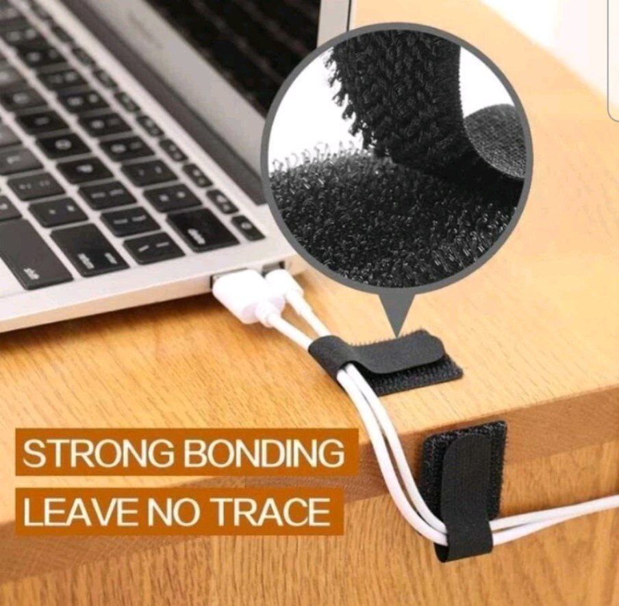 Velcro Wire Organizer / cable management Velcro Holder mc | Lazada ...