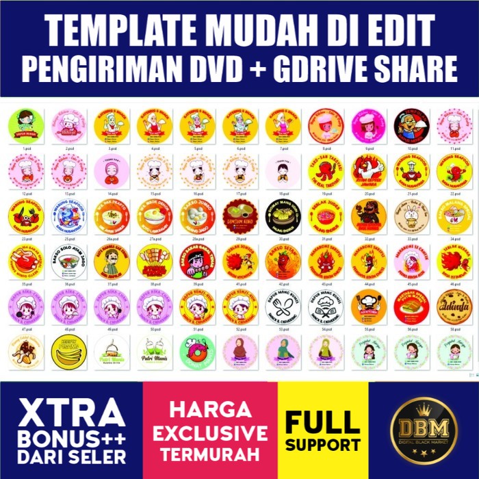 Logo Olshop Template Full Version - Photoshop & Coreldraw | Lazada ...