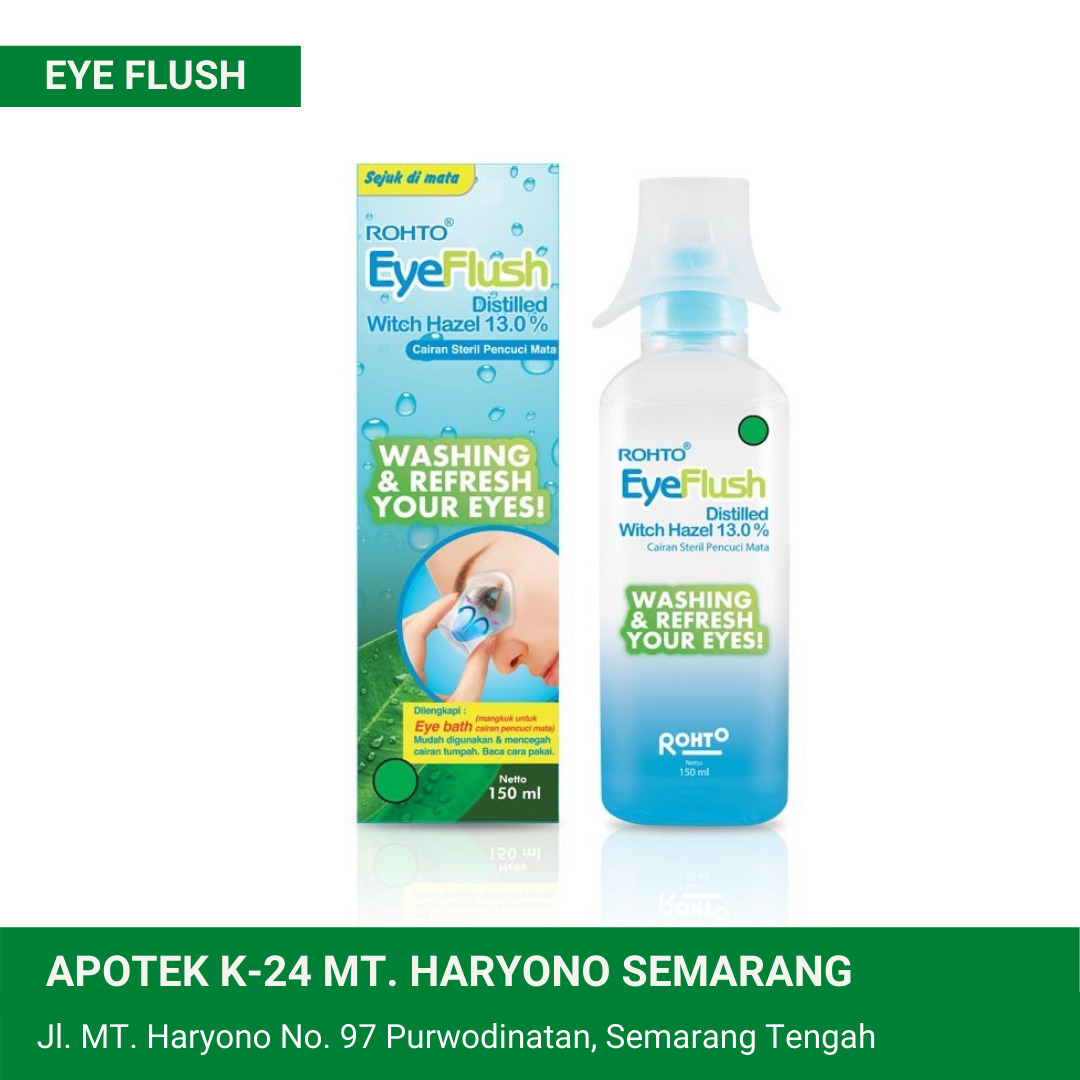 Rohto Eye Flush 150 ML / Cairan Steril Pencuci Mata | Lazada Indonesia