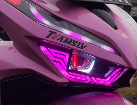 Stiker Motor Logo TEAMSLV SIAPASLV Viral Tiktok Vario125 Beat Aerox ...