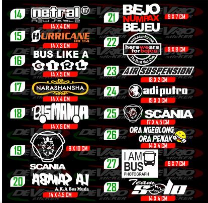 Stiker Bismania (Cutting Sticker) Murah, Banyak Pilihan | Lazada Indonesia