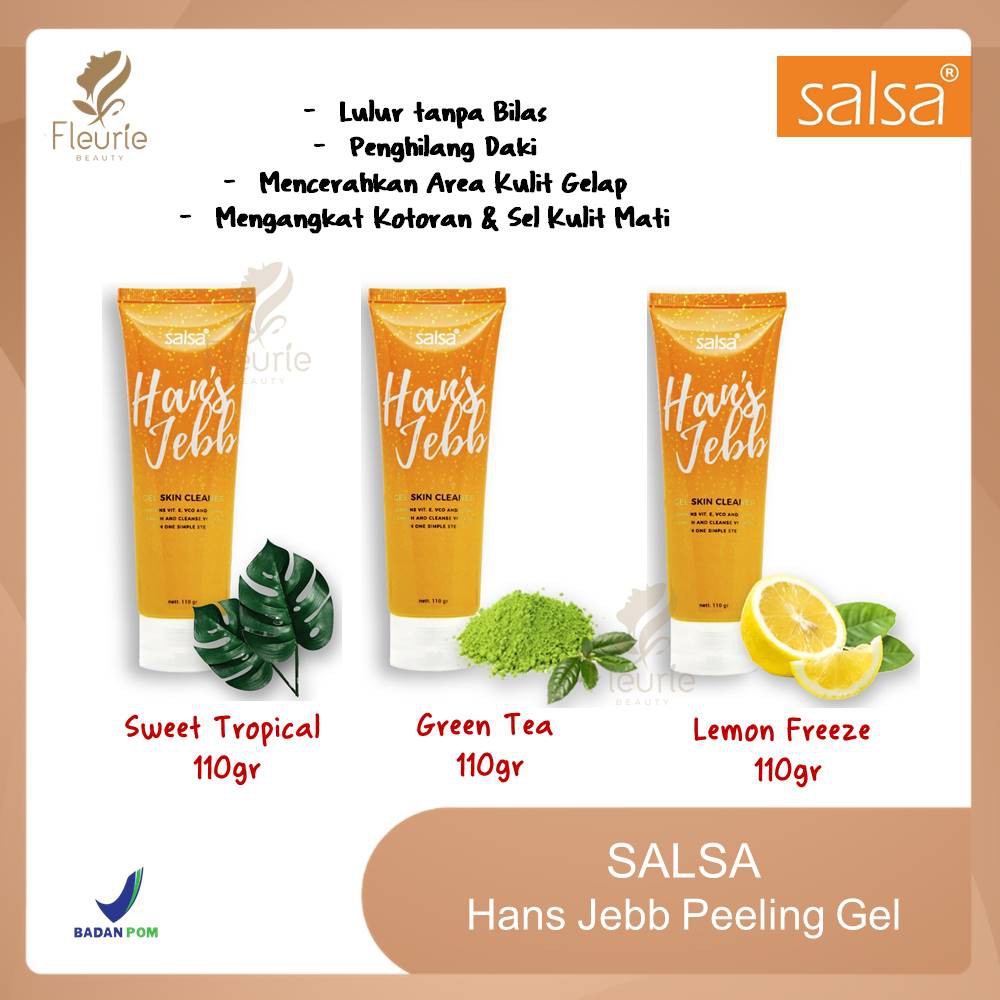ICS1- SALSA Hans Jebb Gel Skin Cleaner 110gr | Gel Perontok Daki ...