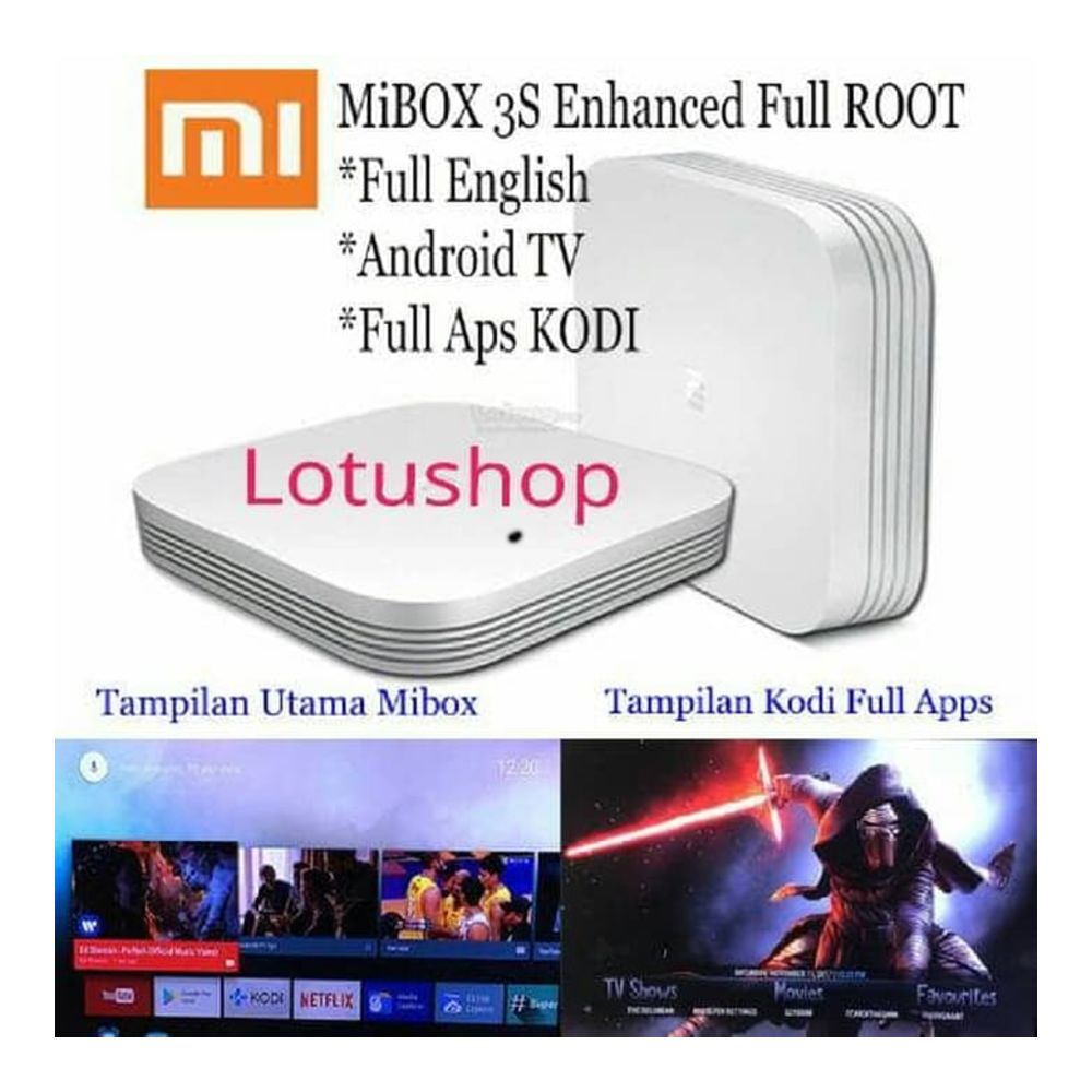 Xiaomi Hezi Mi Box 3S Enhanced 4K Android Smart TV 3 / mini box 3s | Lazada Indonesia