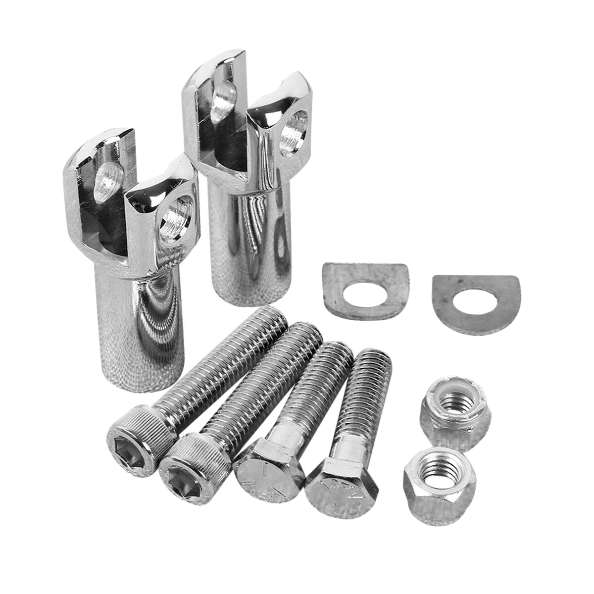 Passenger Foot Peg Supports Mounts Clevis Kits Fits for Harley 2000 ...
