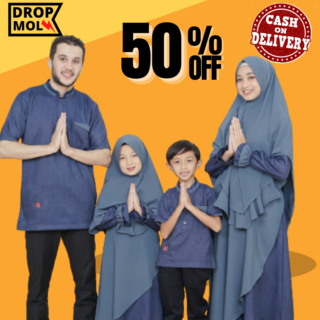 Zerofivefashion baju sarimbit couple seragam pakaian keluarga lebaran ...