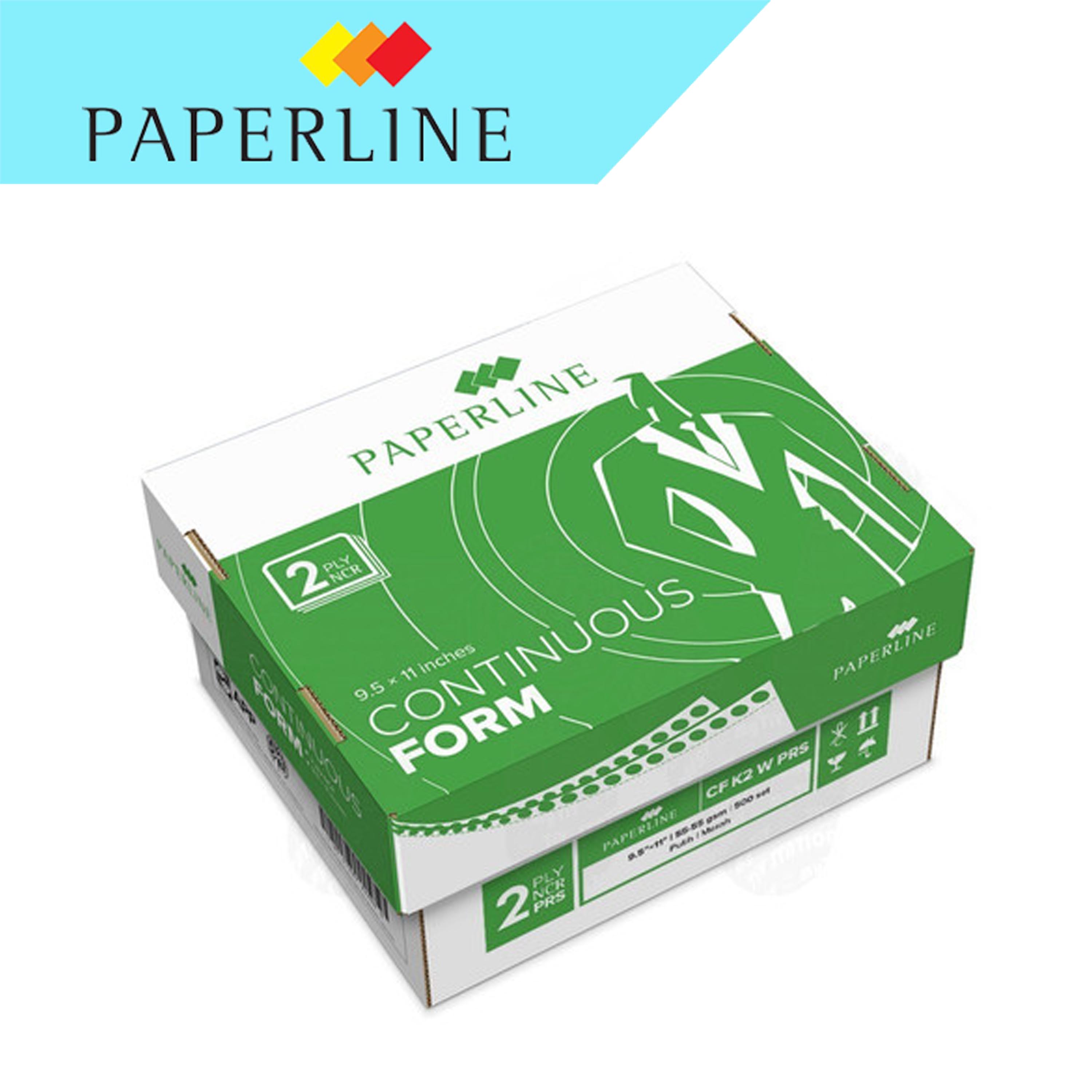 Continuous Form 9.5 x 11 Paperline 2 PLY PRS (1000 sets - 2000 sheets ...