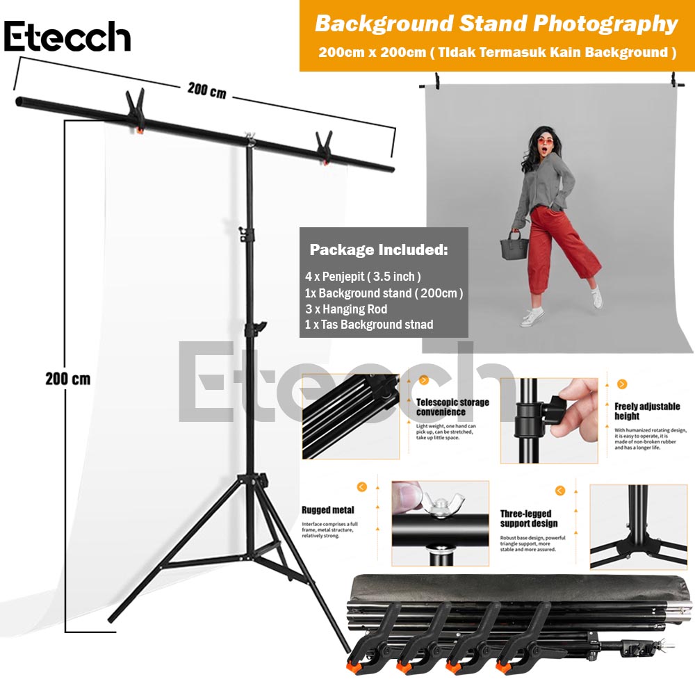 Background Stand Studio Foto Untuk Backdrop Foto Studio Ukuran Tinggi ...