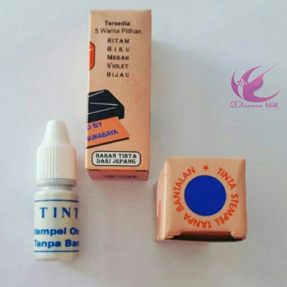 Tinta stempel otomatis tinta tetes manis | Lazada Indonesia