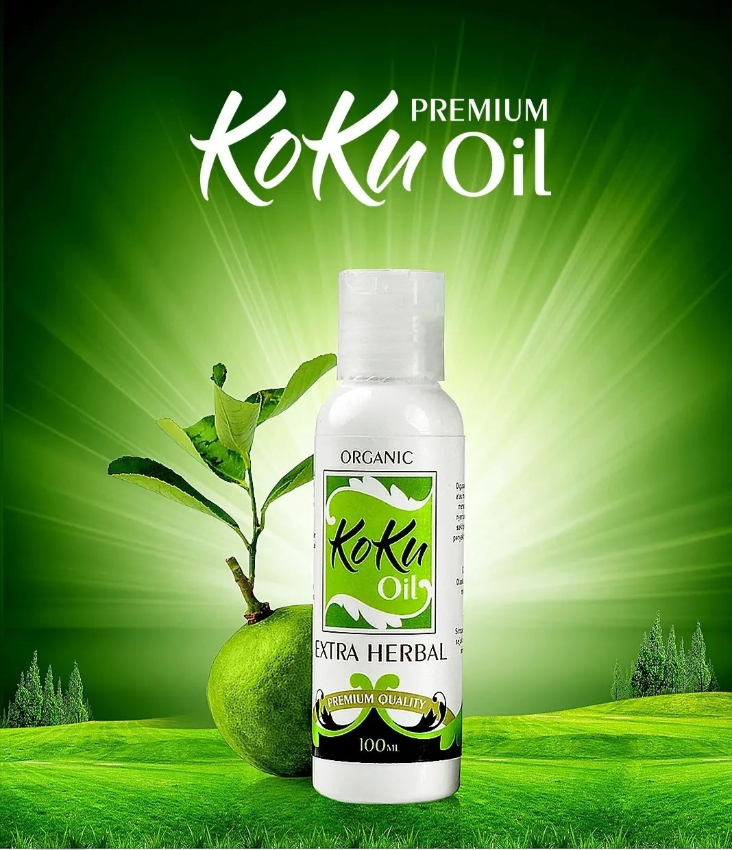 KOKU OIL 100ml | Extra Herbal | Lazada Indonesia