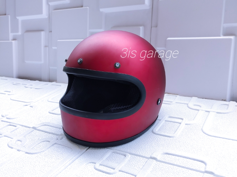 HELM CUSTOM BITWELL GRINGGO RETRO CLASSIC | Lazada Indonesia