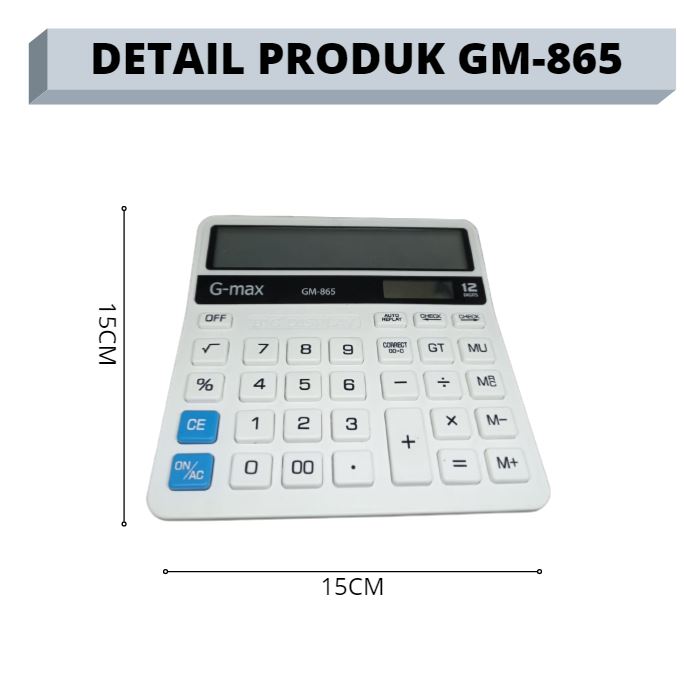 Kalkulator Meja/Calculator Office (12 Digit) | Lazada Indonesia