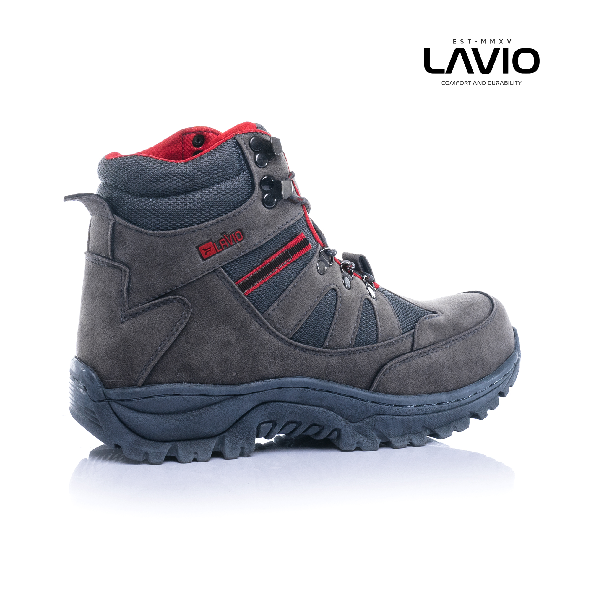 Sepatu Pria Safety Gunung Boot Ujung Besi Bot Cowok Keren Buat Gaya ...