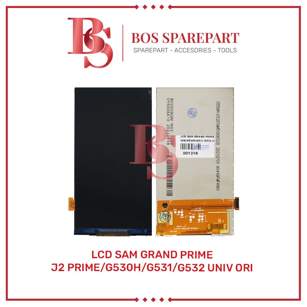 LCD SAM GRAND PRIME / J2 PRIME / G530 / G531 / G532 UNIVERSAL | Lazada ...