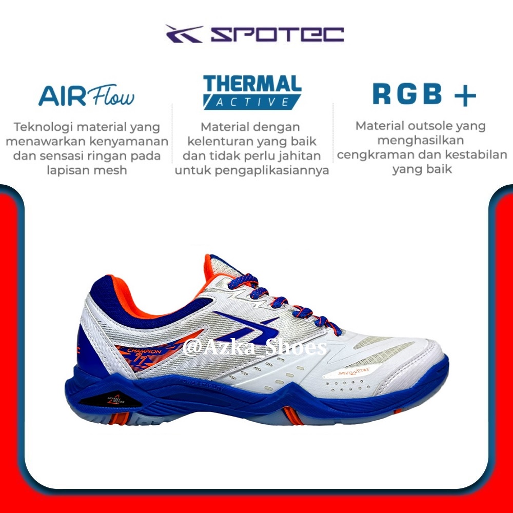 SPOTEC TWISTER | Terbaru...!!! | Sepatu Badminton | Sepatu Olahraga ...