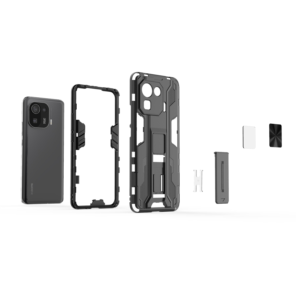 Xiaomi Mi 11 Pro Case , EABUY Supersonic Design Invisible Bracket ...
