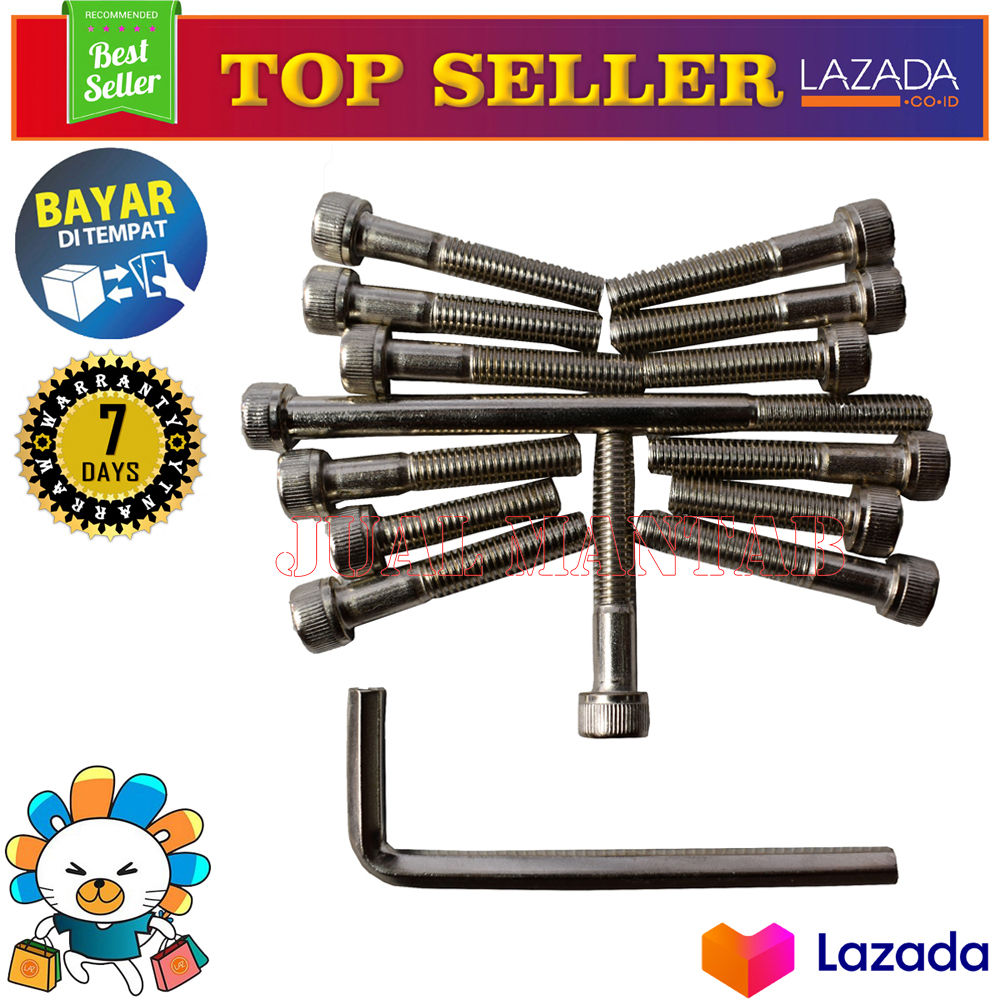 JM Baut Block Mesin Motor Yamaha Mio - Silver | Lazada Indonesia