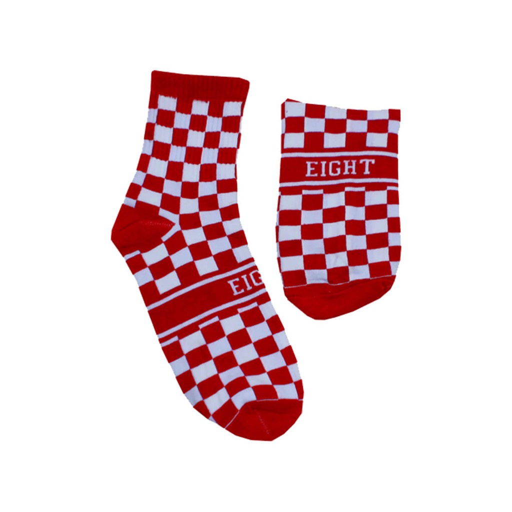 Eight Wardrobe Sock Motif Checkerboard / KaosKaki | Lazada Indonesia