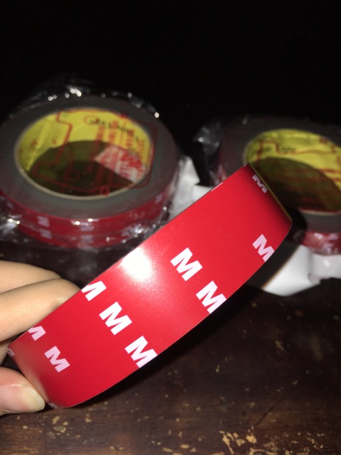 DOUBLE TAPE / LEM TIMBAL BALIK MERAH MOBIL | Lazada Indonesia