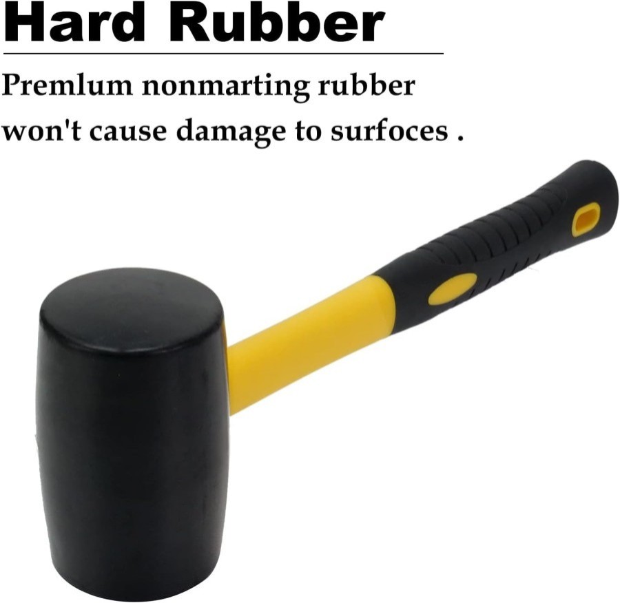 Rubber Hammer Besar 16 Oz 600 gram Palu Karet Pasang Keramik | Lazada ...
