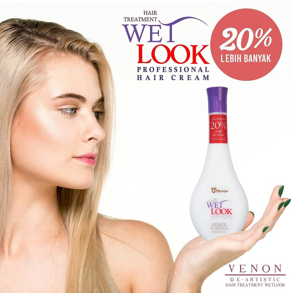 Venon De-Artistic Hair Treatment Wet Look 240ML | Lazada Indonesia