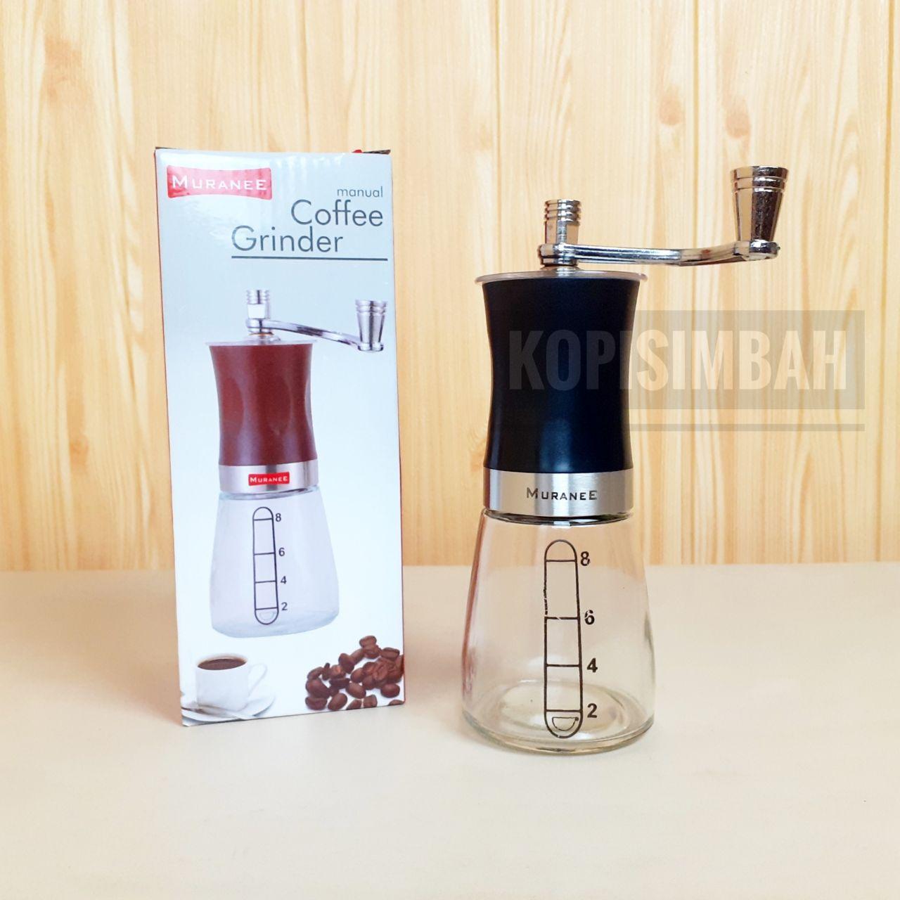 MURANEE Hand Coffee Grinder Kopi Manual Alat Penggiling Kopi Manual ...