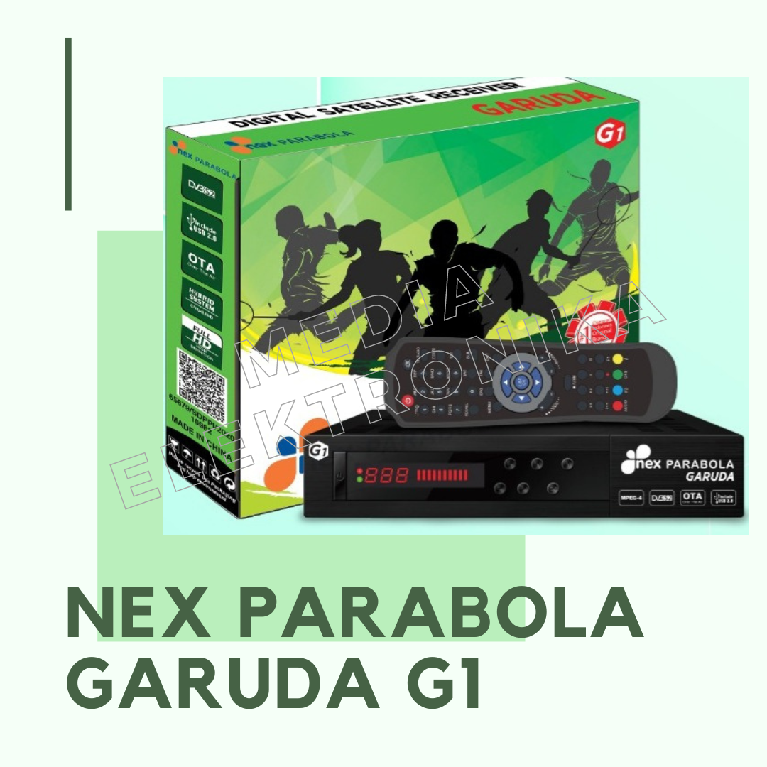 RECEIVER NEX PARABOLA GARUDA G1 HIJAU All Channel | Lazada Indonesia