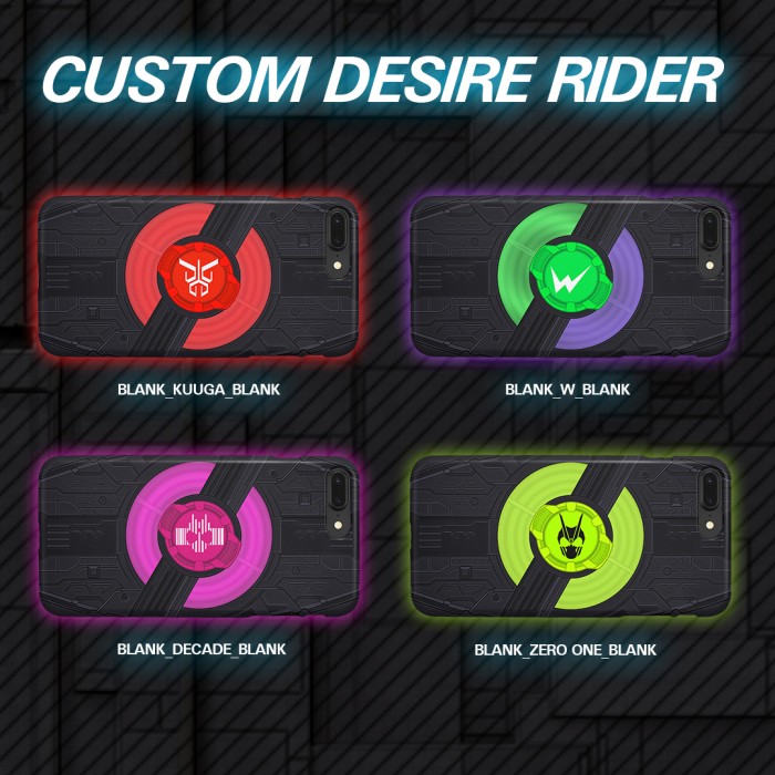 Desire Driver Custom Rider ID Core Kamen Rider Geats Tokusatsu Case ...