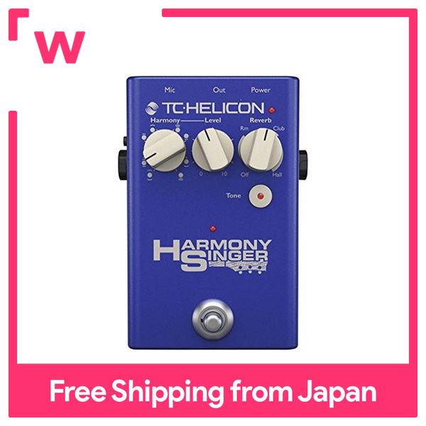 TC HELICON Vocal Harmony Reverb Pedal HARMONY SINGER 2 | Lazada PH