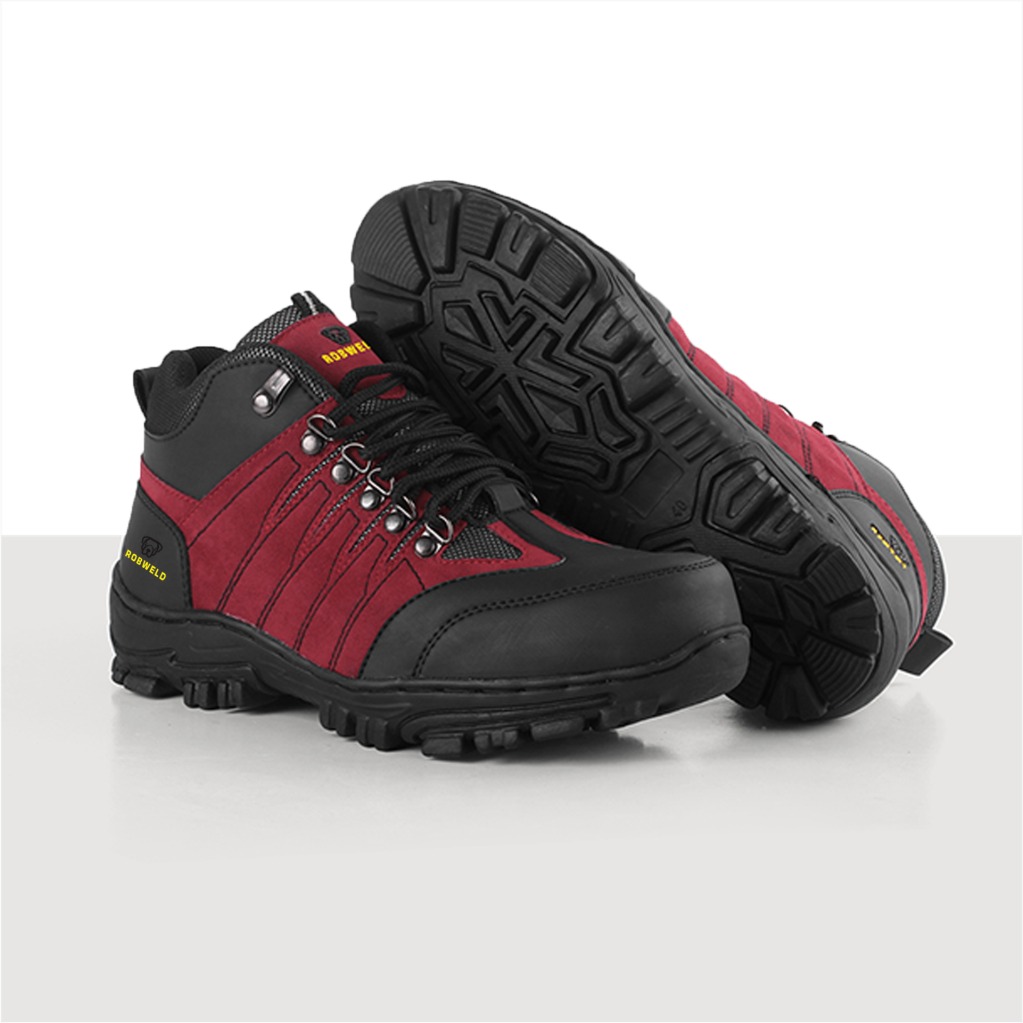 Sepatu pria safety kerja lapangan sepatu safety ujung besi sepatu ...