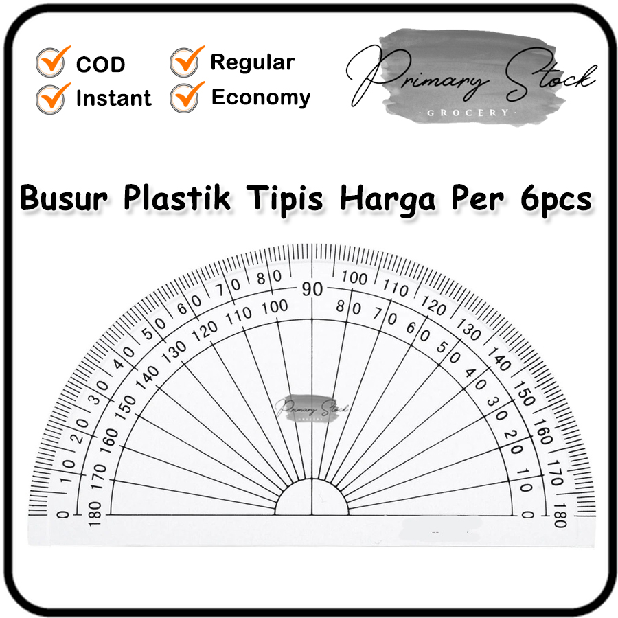 Busur Derajat Penggaris Setengah Lingkaran Penggaris Busur Murah ...